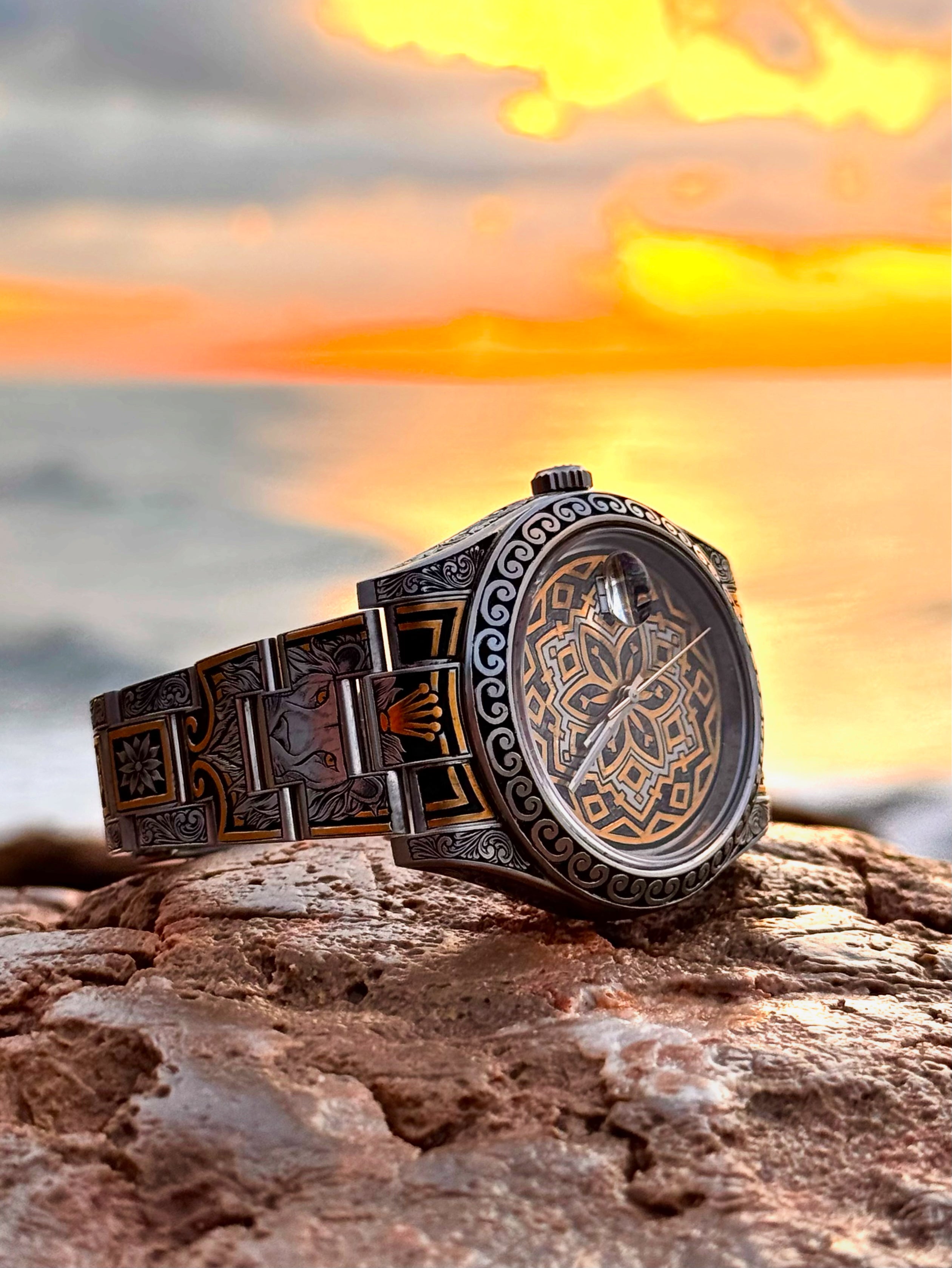 Hand Engraved Rolex – Alderson Studios